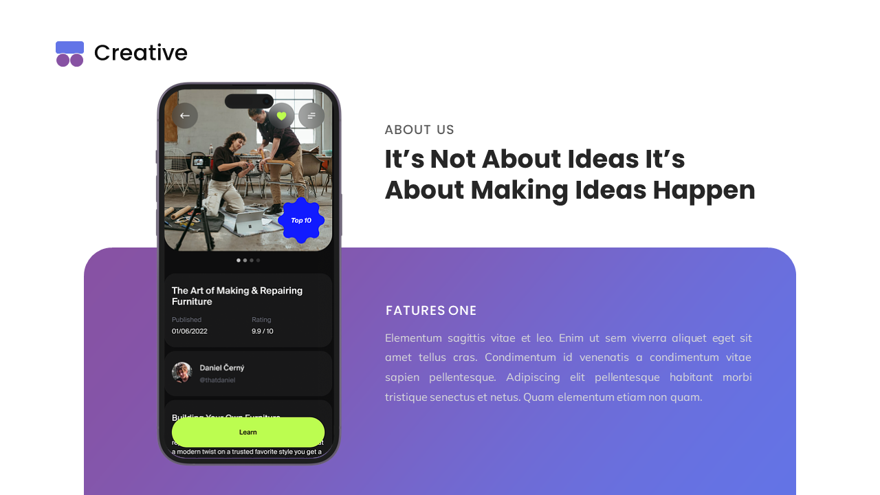Creative Mobile App And Saas Powerpoint Template Presentation Templates